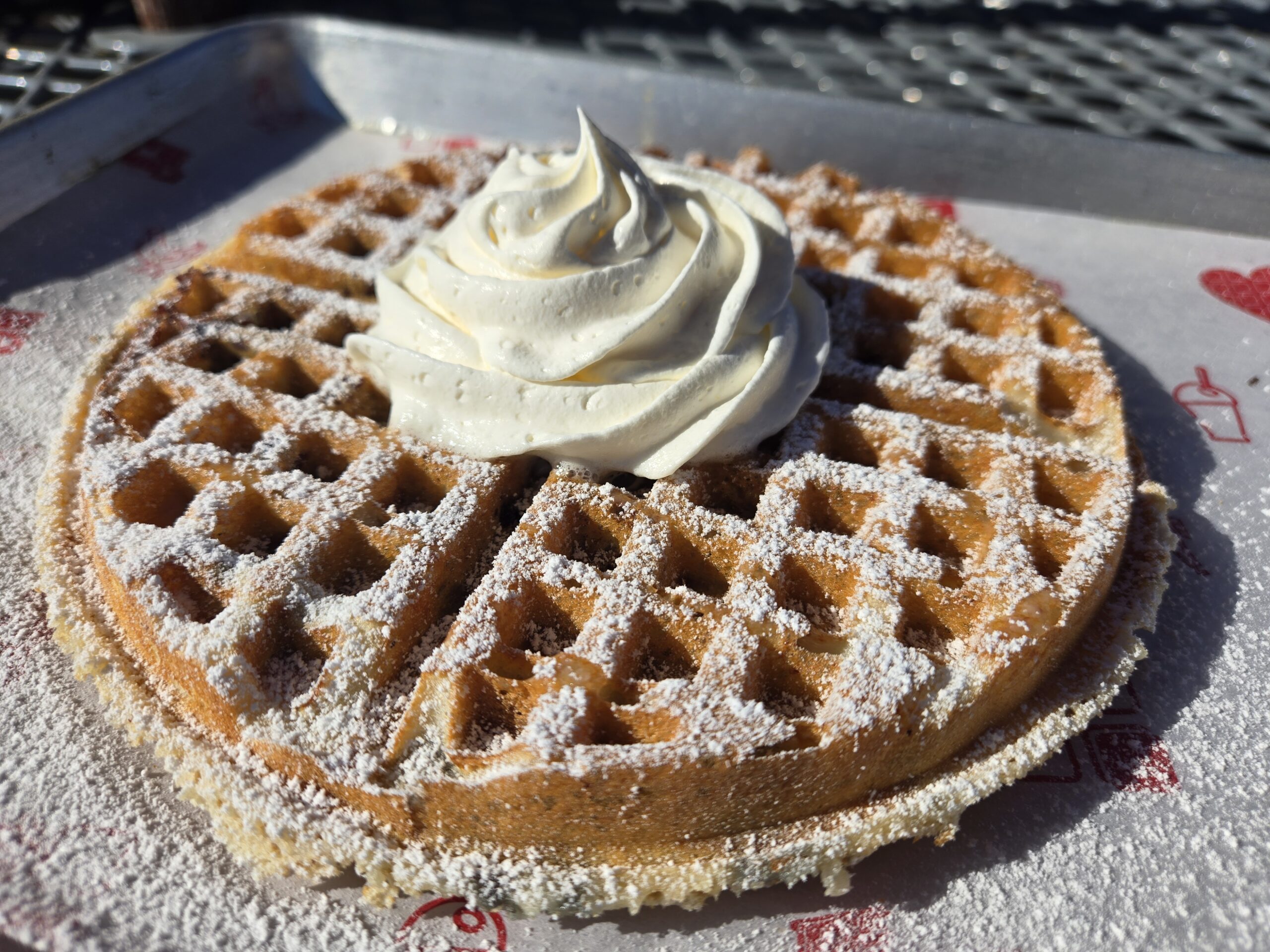 Restaurant Menu - The Waffle Bus